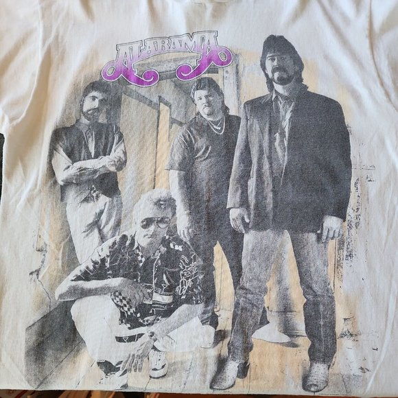 Fruit of the Loom | Shirts | Vintage Xl 993 Alabama Band Aop Double ...